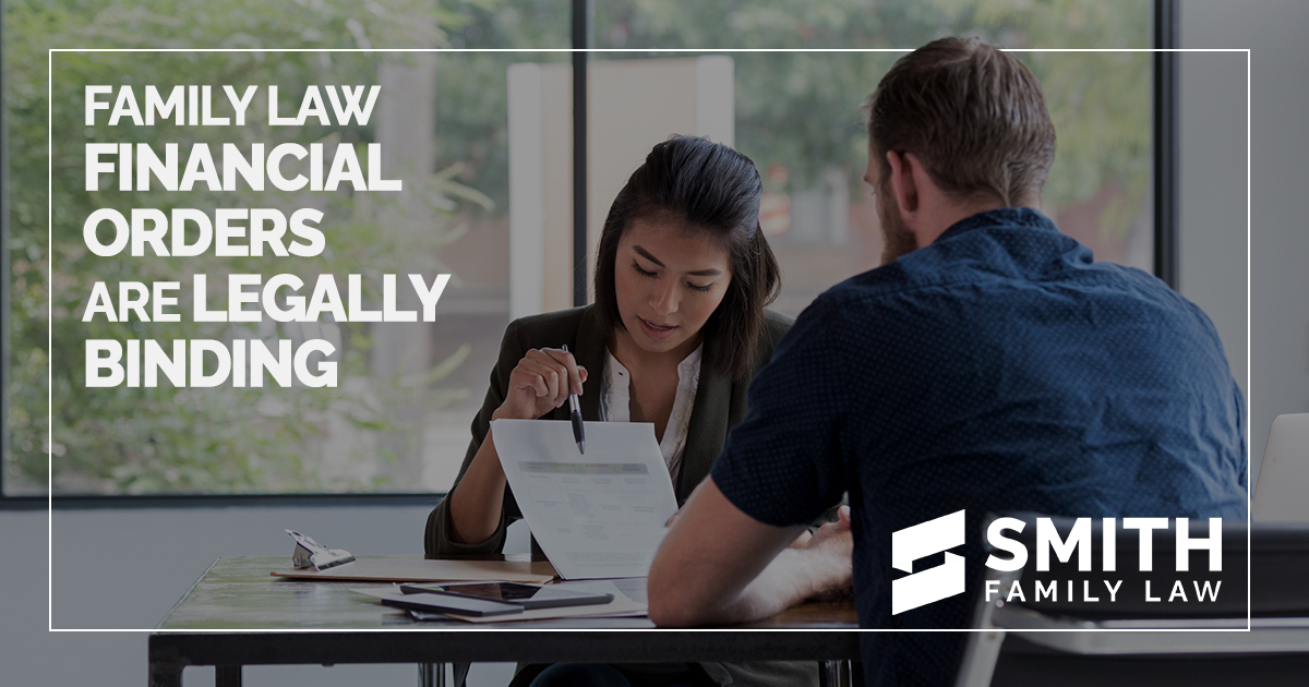 Complying with Family Court Financial Orders | Smith Family Law